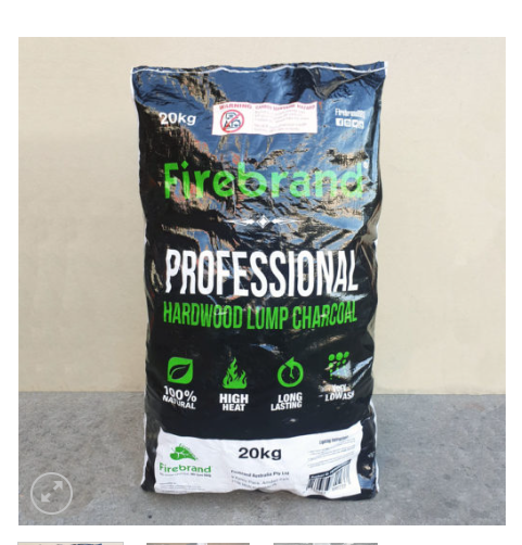 Firebrand Professional Hardwood Lump Charcoal 10kg | Full Throttle BBQ ...