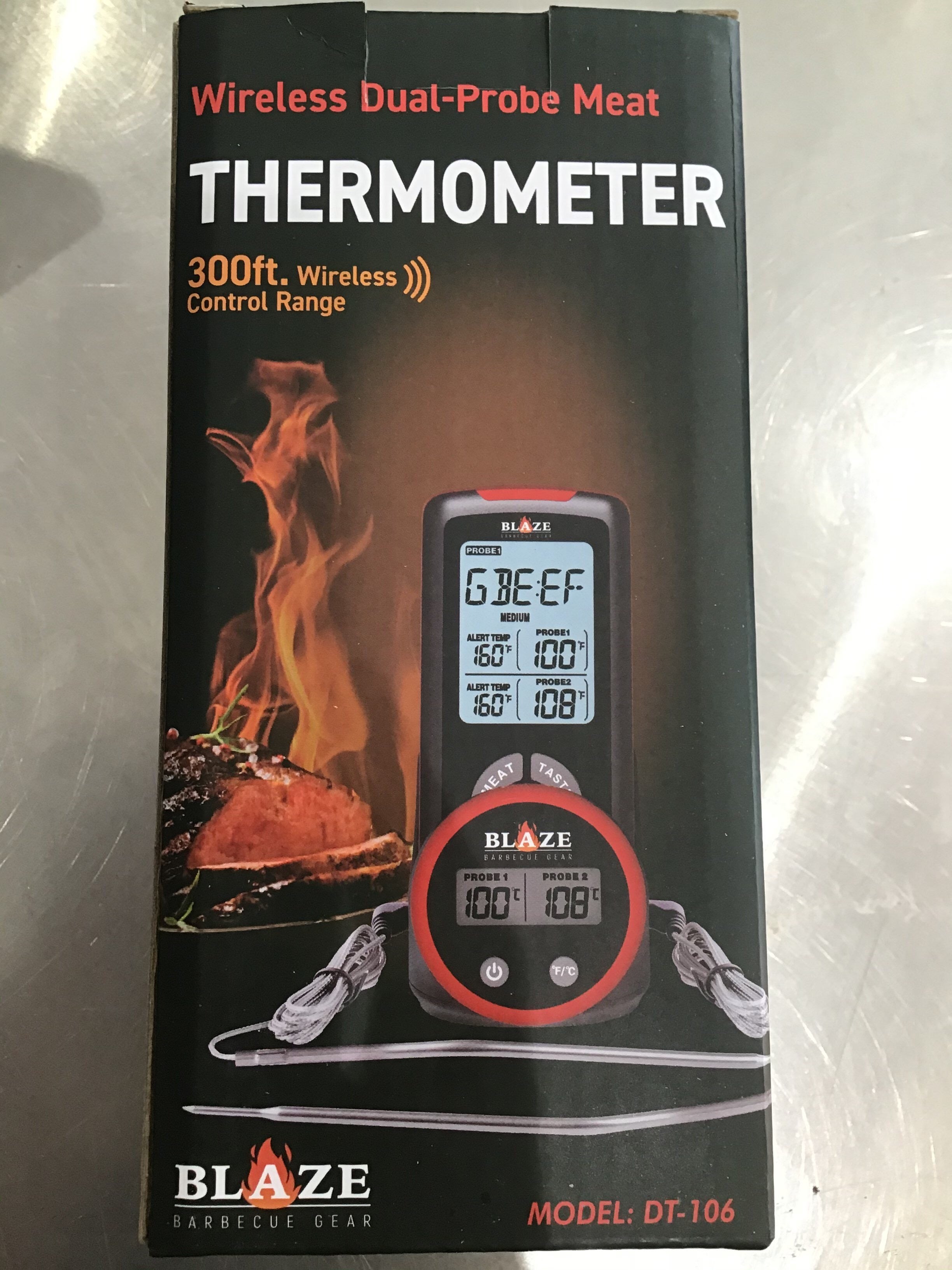 Wireless Dual Probe Meat Thermometer | Full Throttle BBQ Pty Ltd
