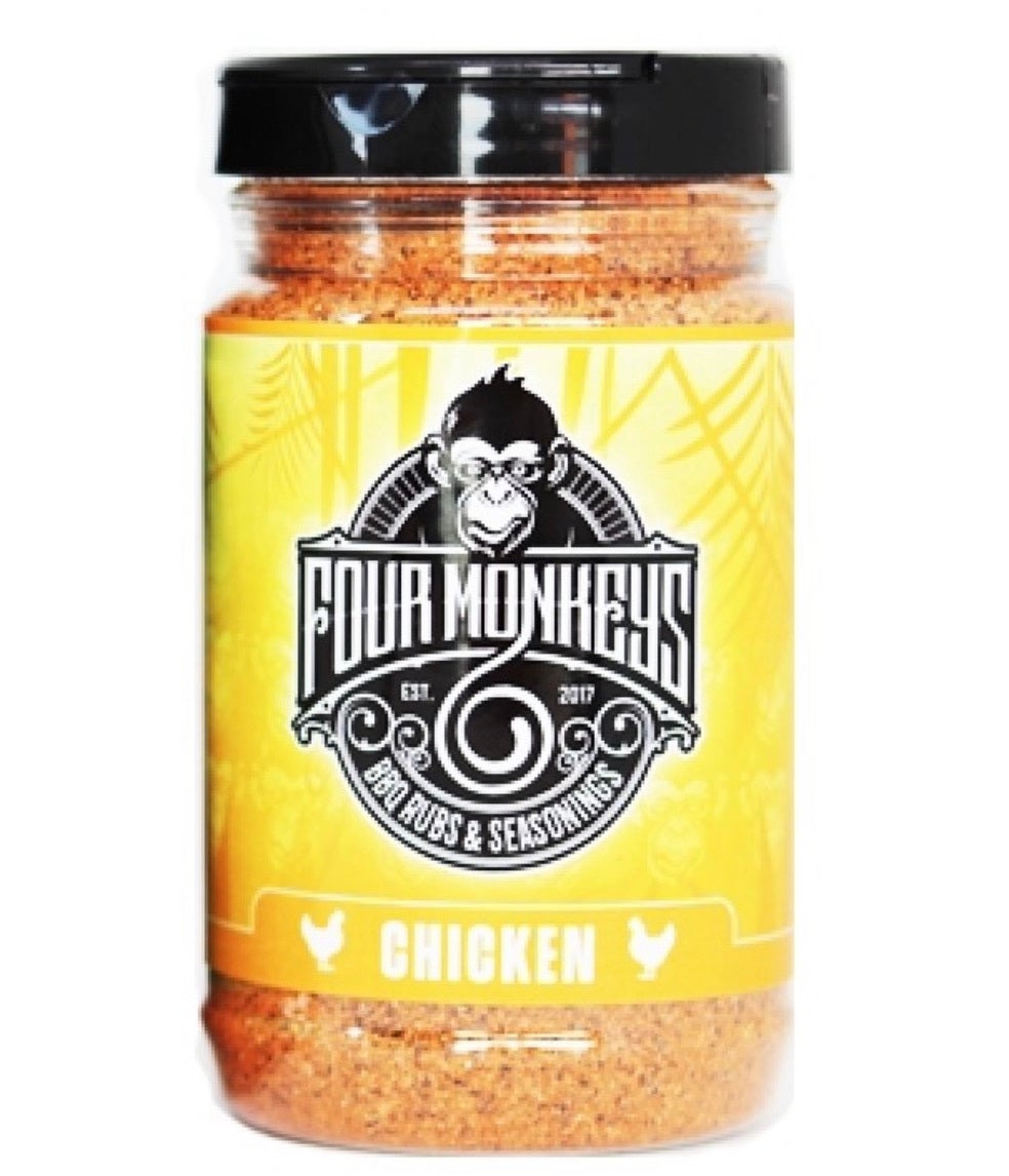 Four Monkeys BBQ Chicken Rub | Full Throttle BBQ Pty Ltd
